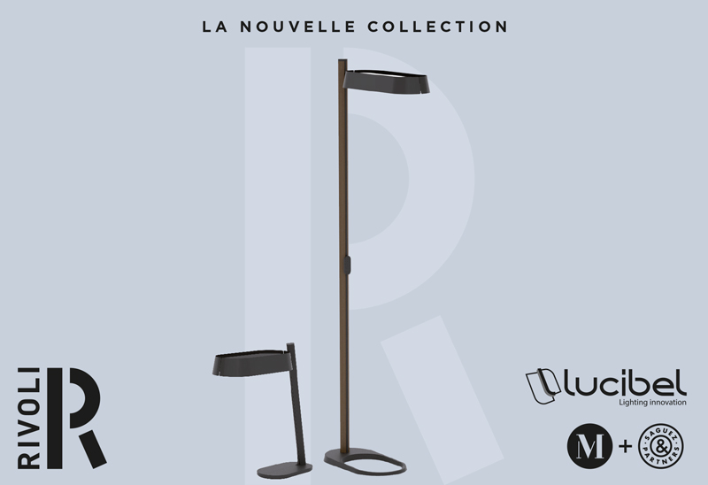 Lucibel & Manganèse dévoilent le luminaire Rivoli - Lucibel
